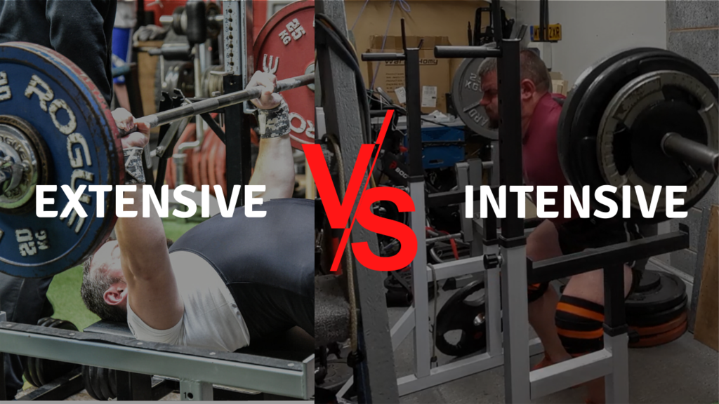 Writing an Exercise Program – Extensive vs. Intensive - Strength Forge